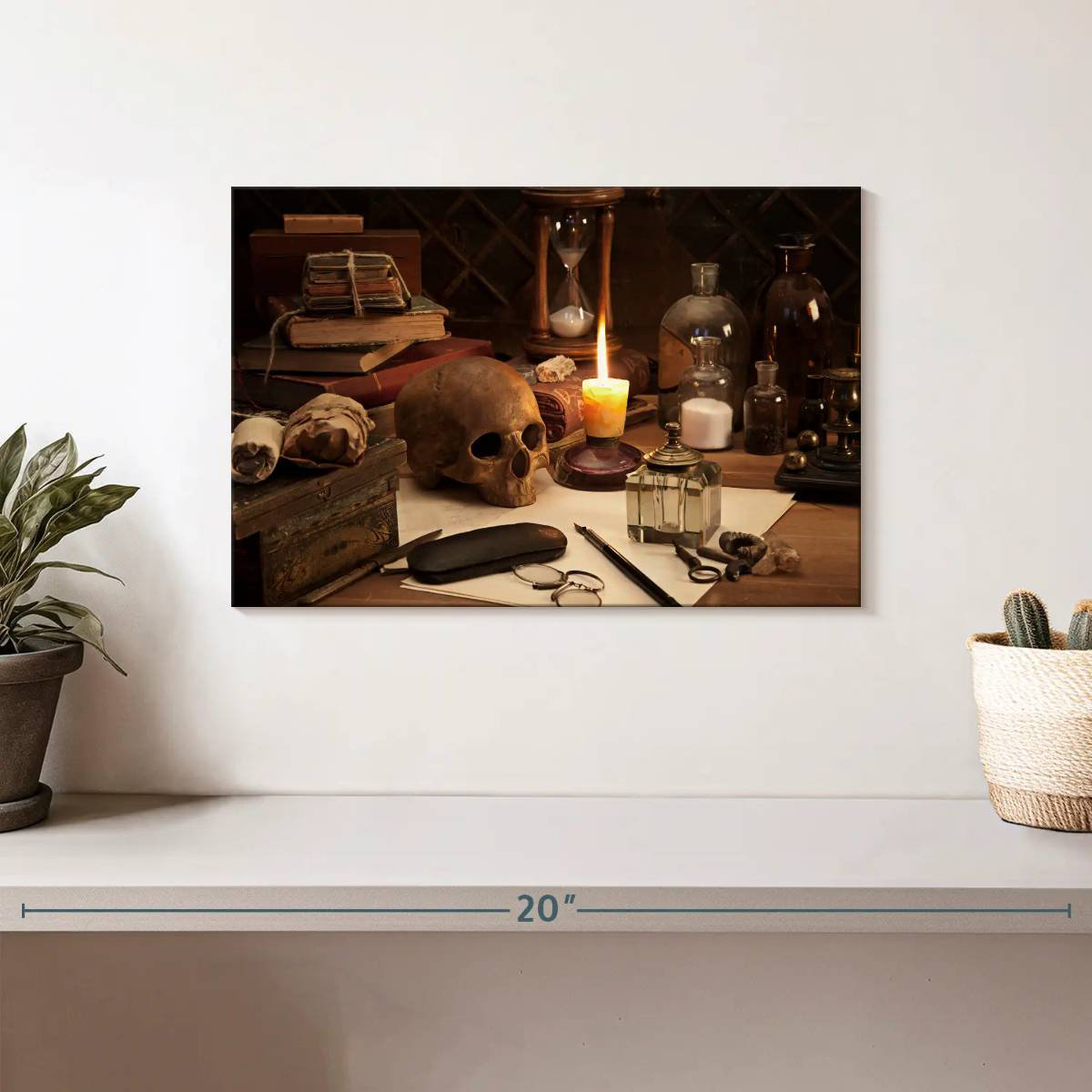 Trinx Hitzel Skull Still Life - Wayfair Canada