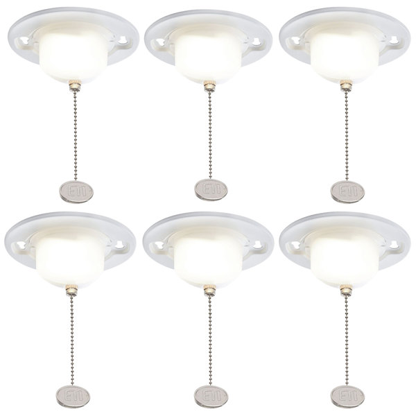 Ebern Designs 5 in. Closet Utility Light Motion Sensing Switch ...