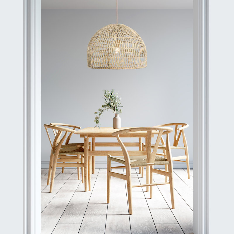 Bay Isle Home™ Chapple 1 - Light Natural LED Pendant | Wayfair