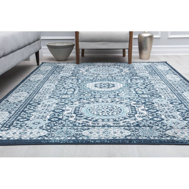 Bungalow Rose Hailey Vintage Garden Party Area Rug & Reviews | Wayfair
