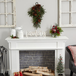Primrue 26" Faux Pine Swag & Reviews | Birch Lane