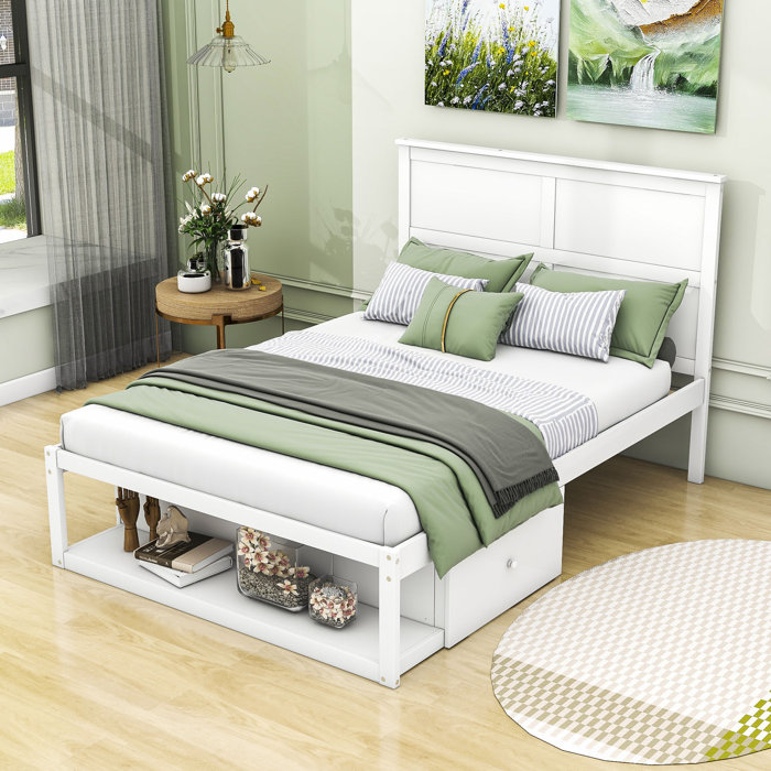 Red Barrel Studio® Full / Double Storage Platform Bed | Wayfair