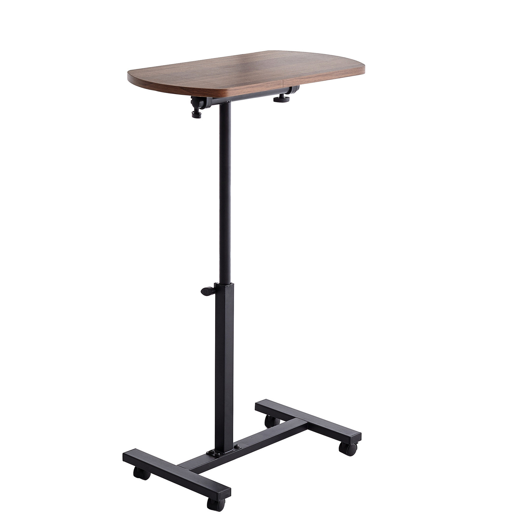 17 Stories C Shape Side Table - Adjustable Height For Laptop, Easy ...