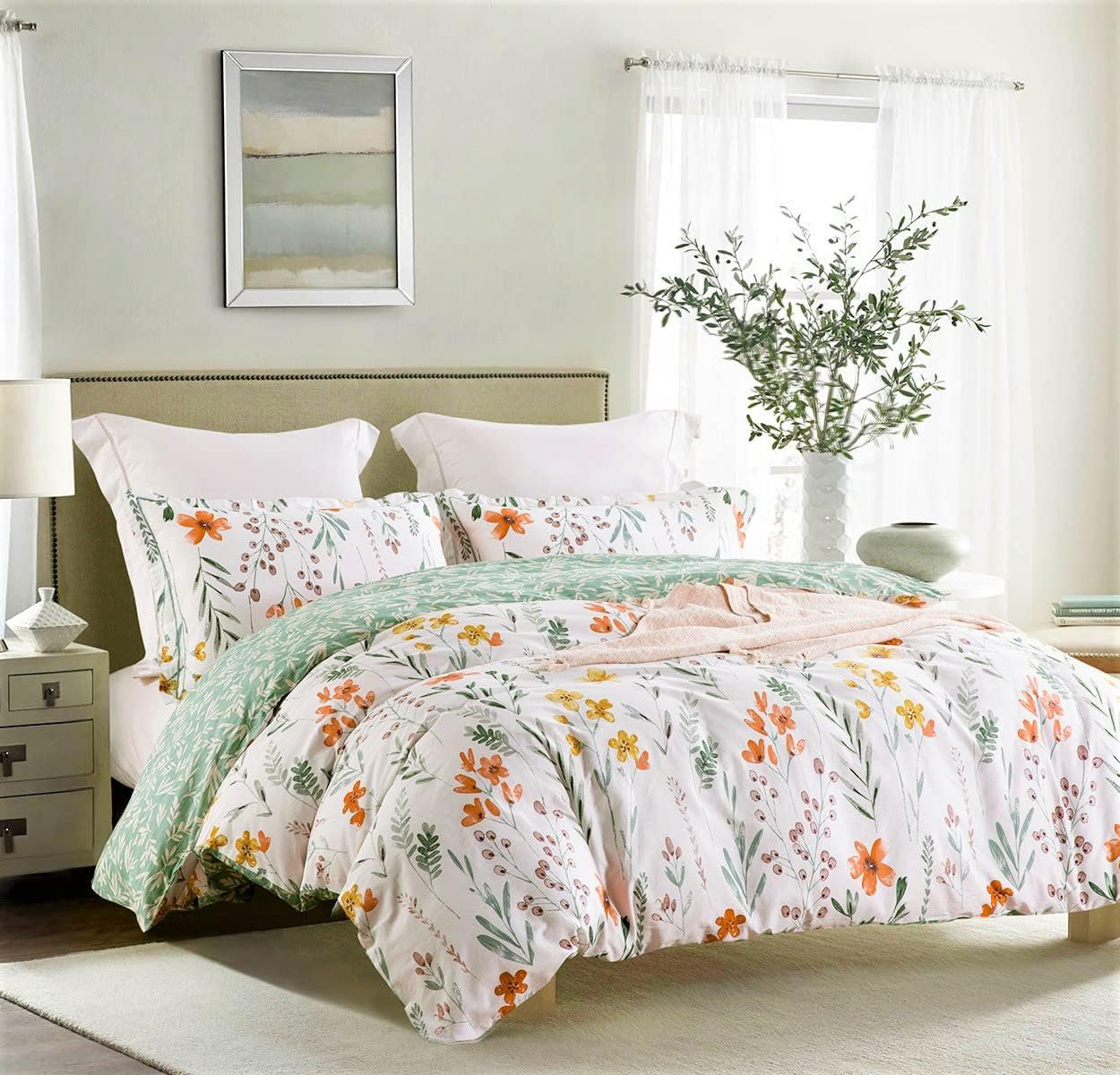 doitbest King Size Comforter Set 3Pcs Bedding Set | Wayfair