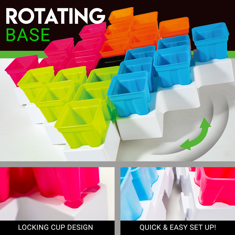 Franklin Sports Battle Buckets Pong Game - Fast Paced Four Player Ping ...