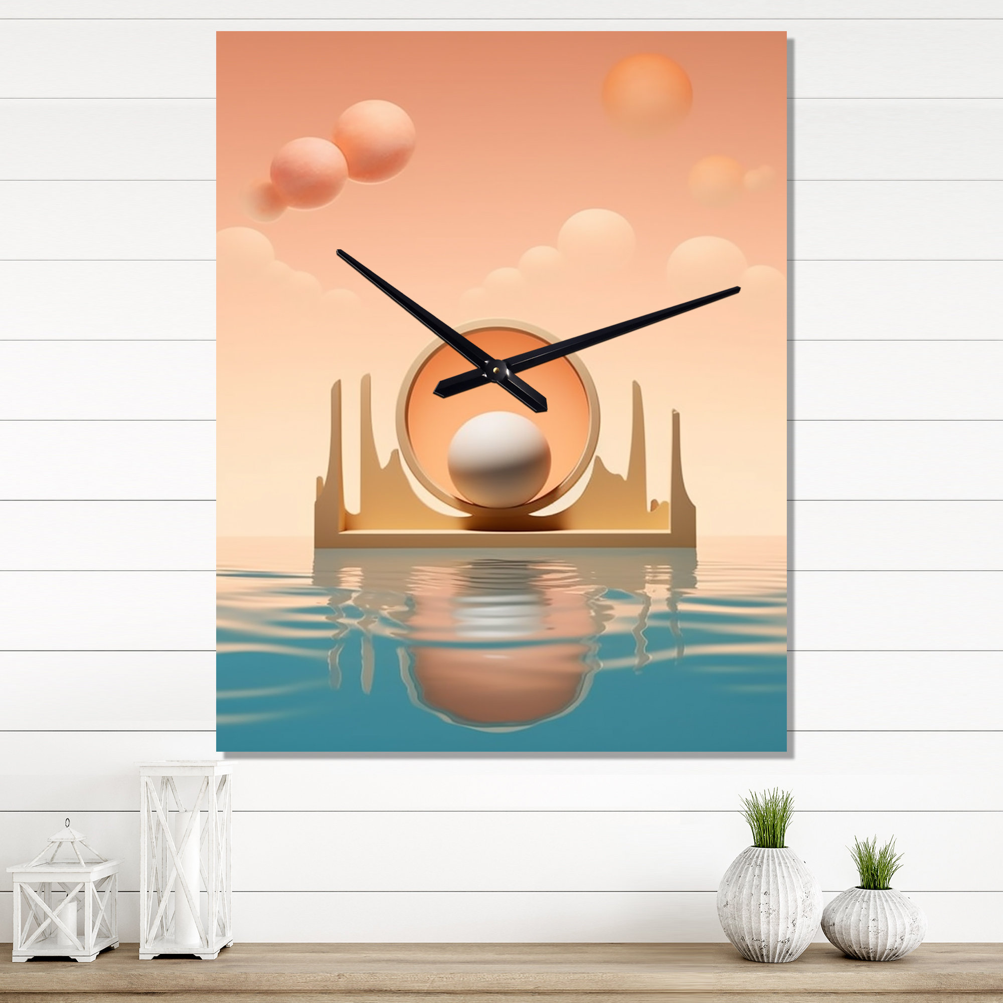 Design Art Graphic Bliss Retro Futuristic Architecture IV - Abstract ...