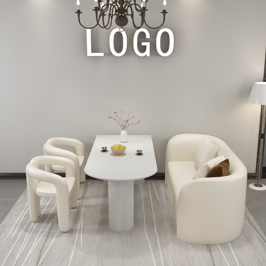 Orren Ellis Shokesh 4 - Piece Faux Leather Living Room Set - Wayfair Canada