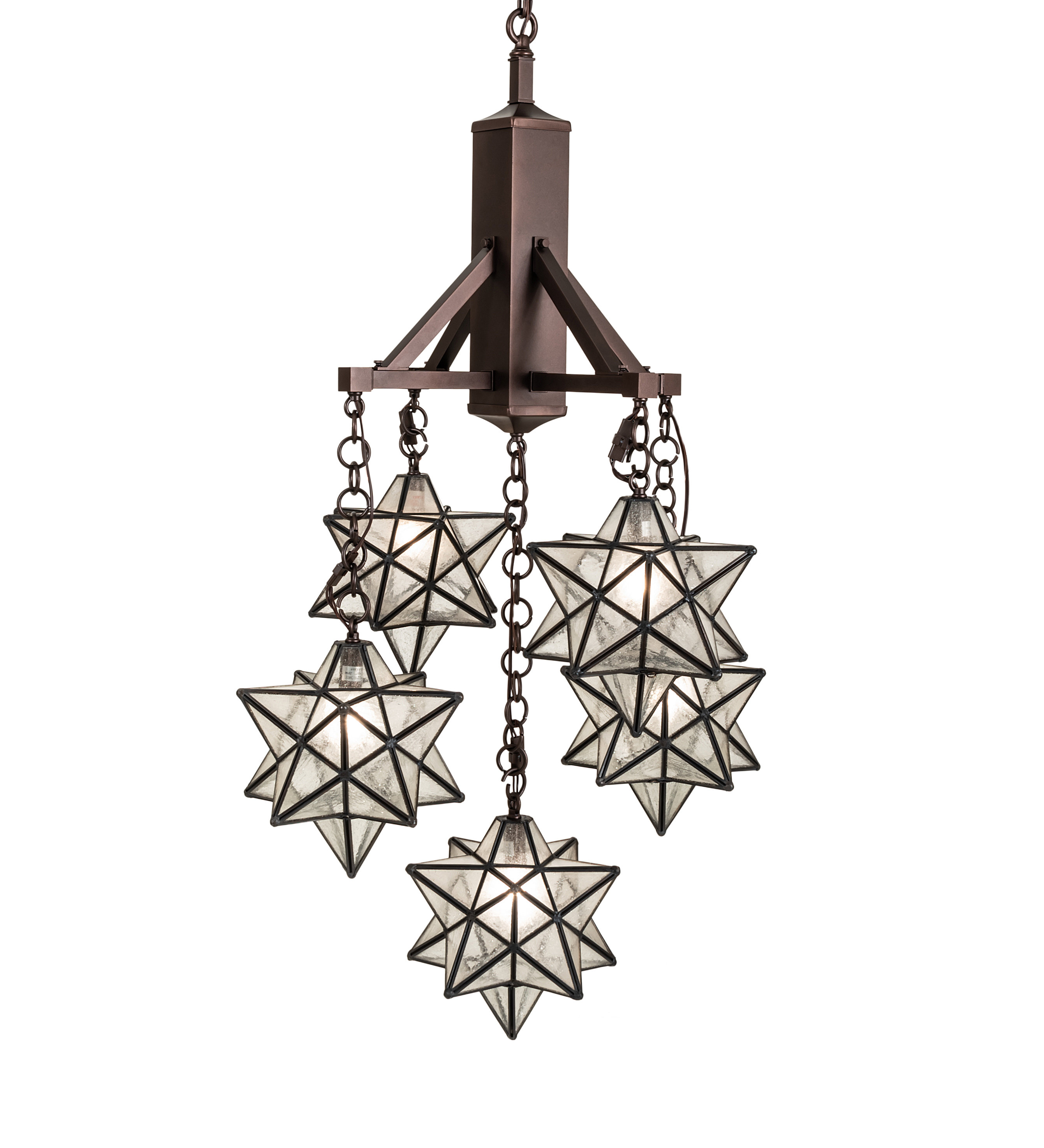 Meyda Lighting 26" Wide Moravian Star 5 Light Chandelier - Wayfair Canada