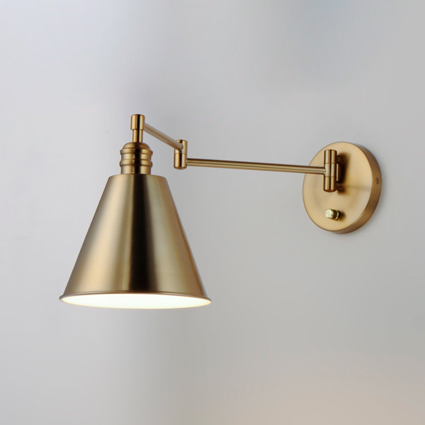 Birch Lane™ Cidni 1 - Light Dimmable Swing Arm & Reviews | Wayfair