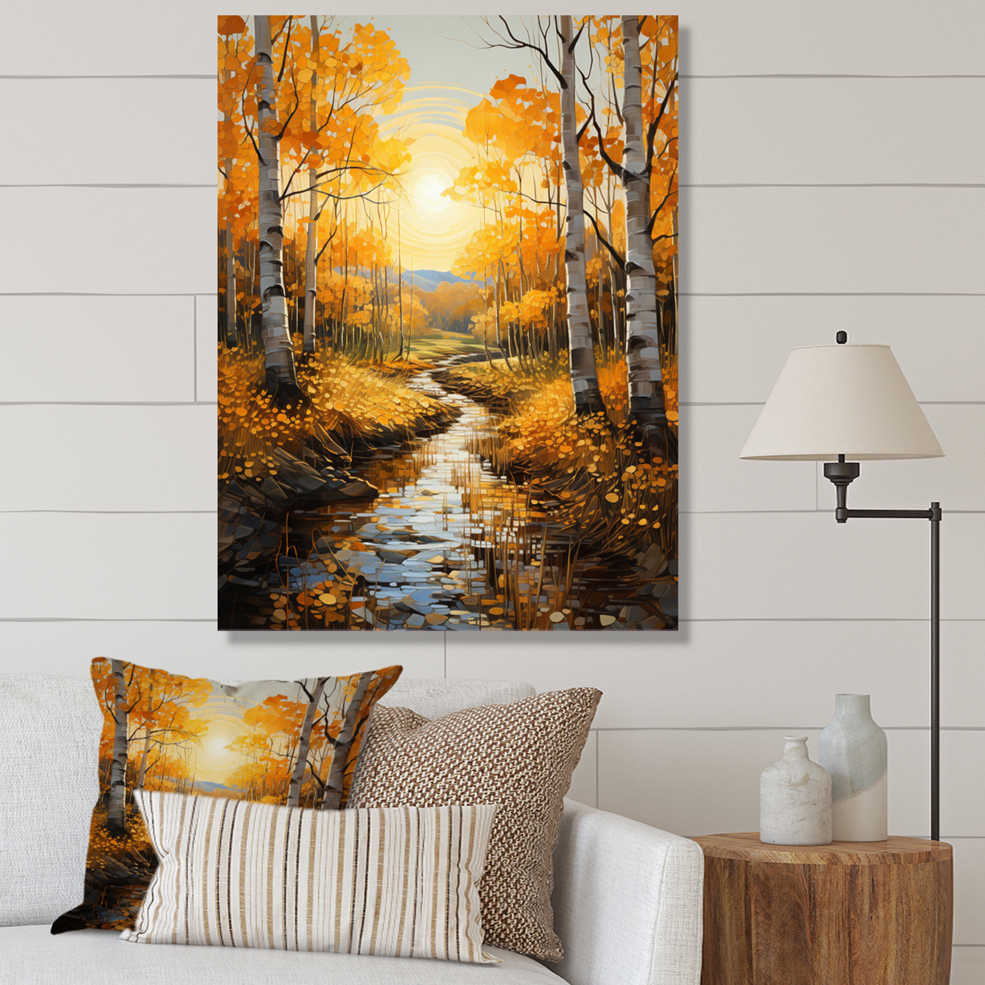 Red Barrel Studio® Wayolle Sunlit Grove IV - Print | Wayfair