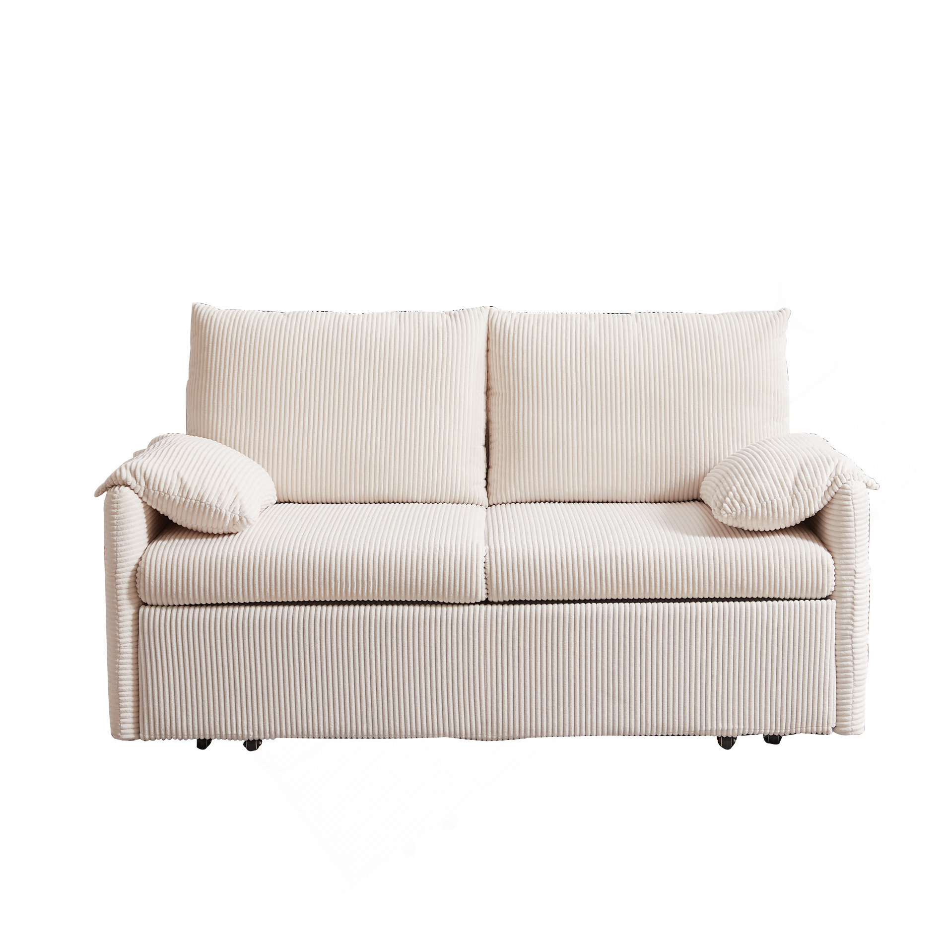 Latitude Run® ' 64.5 Inch Sleeper Sofa Bed 3-In-1 Adjustable Sleeper ...