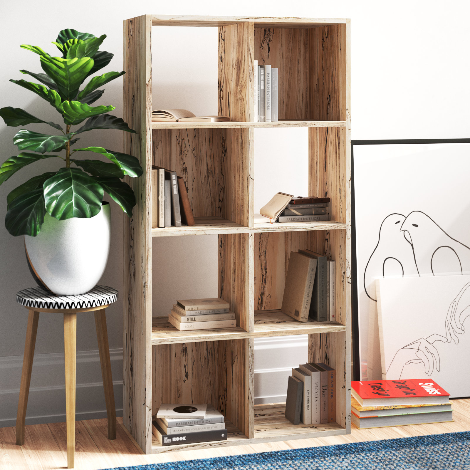 Sunside Sails Tobiah Cube Bookcase & Reviews - Wayfair Canada