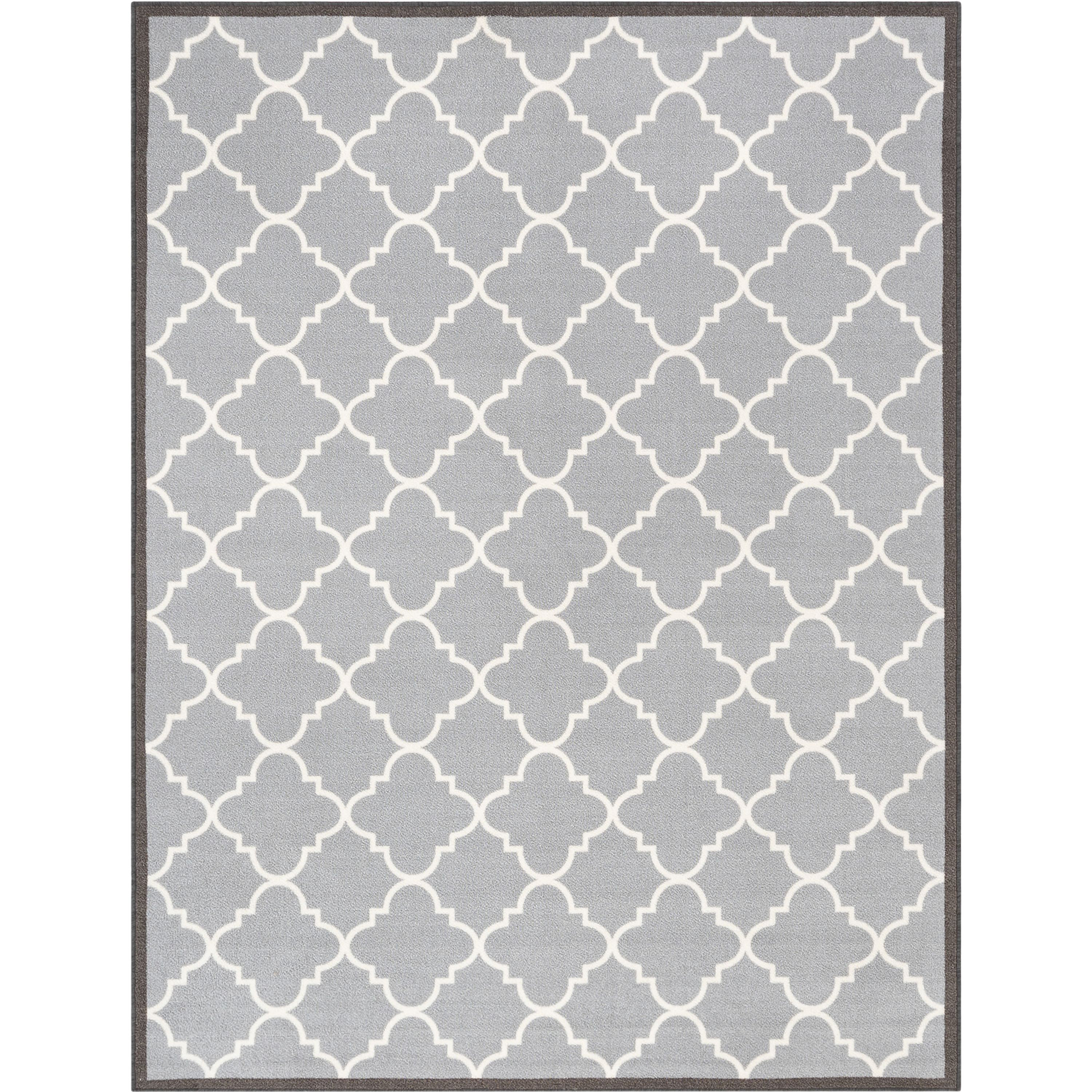 Lark Manor™ Geometric Gray Area Rug | Wayfair