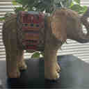 Bungalow Rose Moncalieri 7-Inch Resin Elephant Statue, Symbol of Good ...