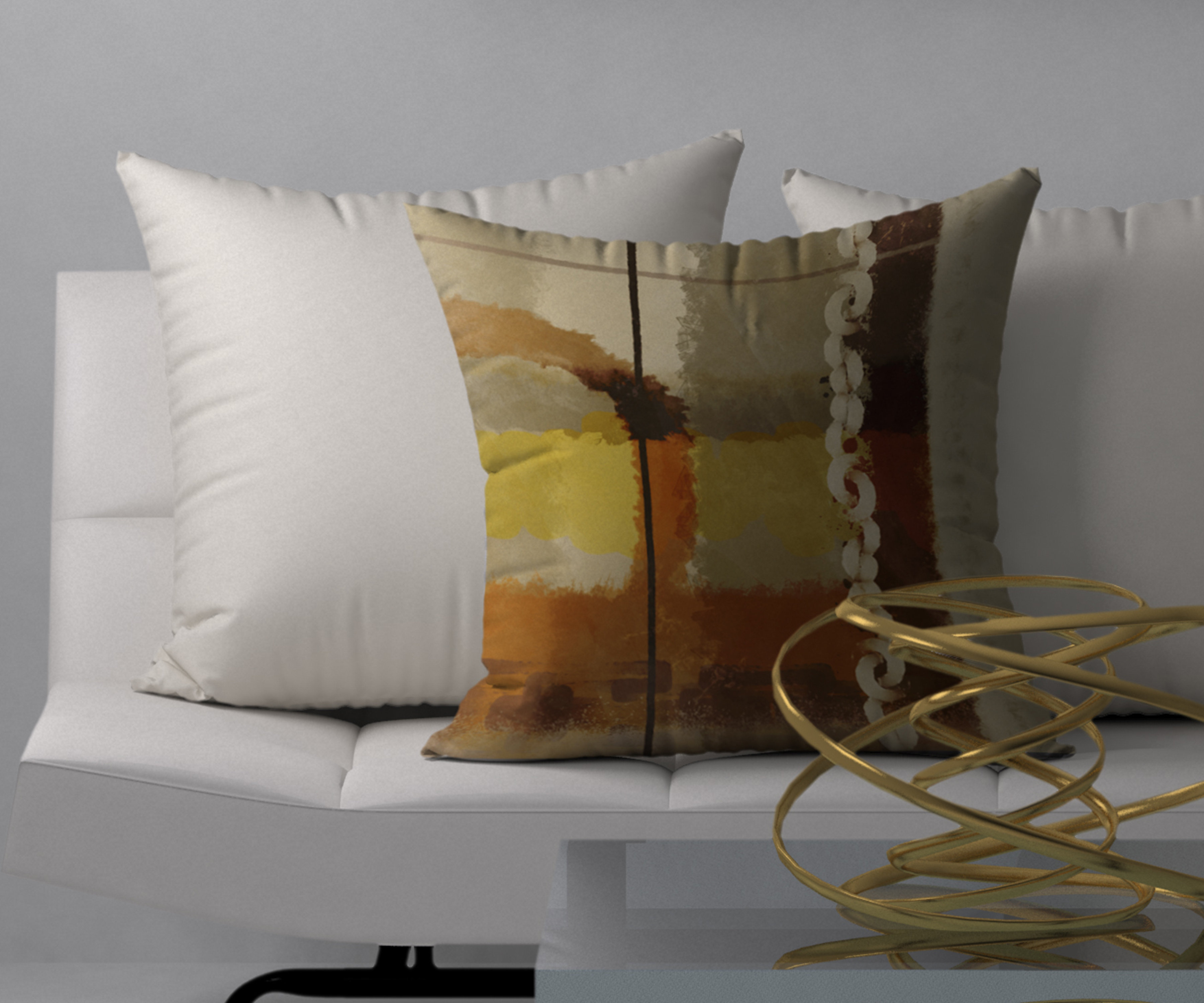 LeRoi Products Drool Rosy Square Throw Pillow | Wayfair