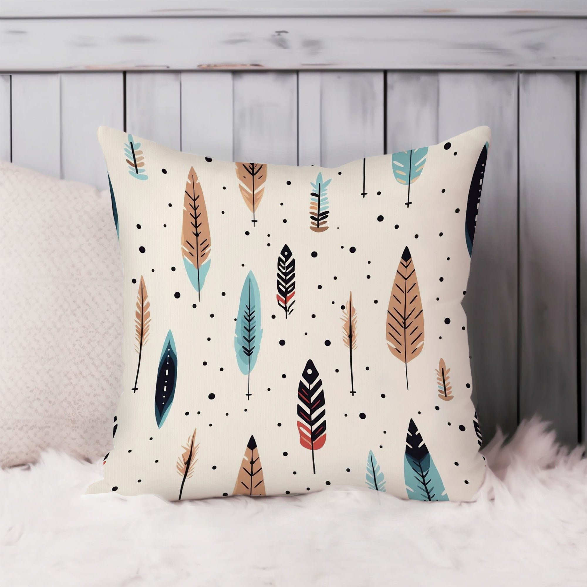 Ethan Taylor Botanical Scandinavian Bohemian Feather Leaves I ...