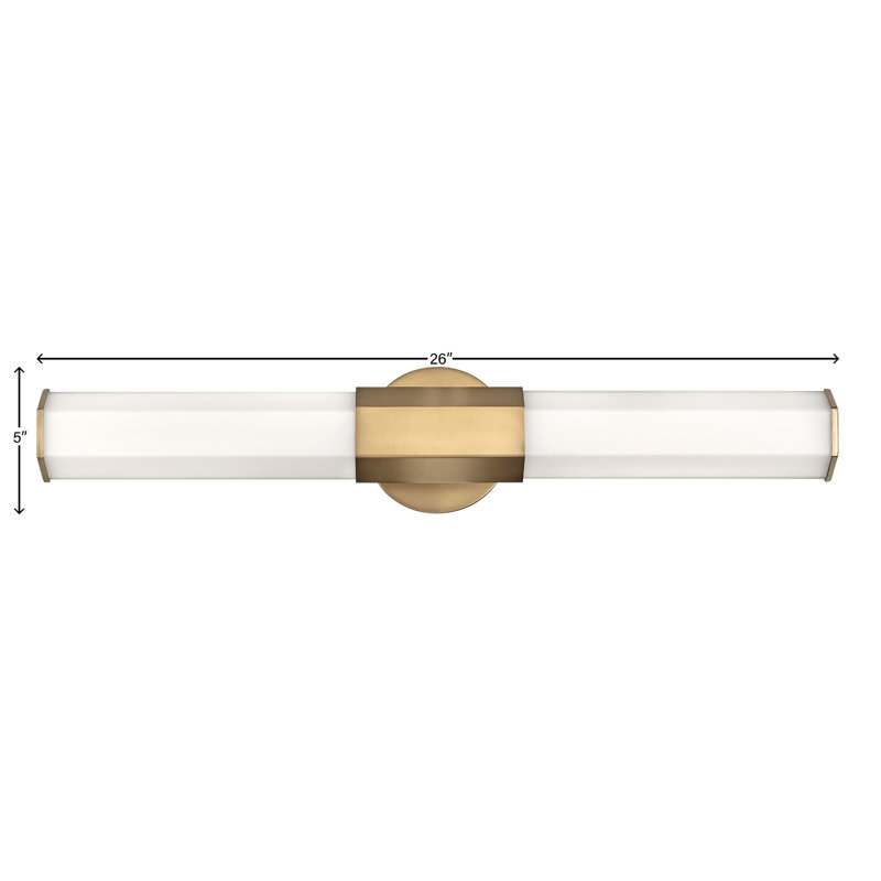 AllModern Belden Dimmable LED Bath Bar & Reviews | Wayfair