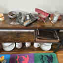 17 Stories Preetham 70.86" Console Table & Reviews | Wayfair