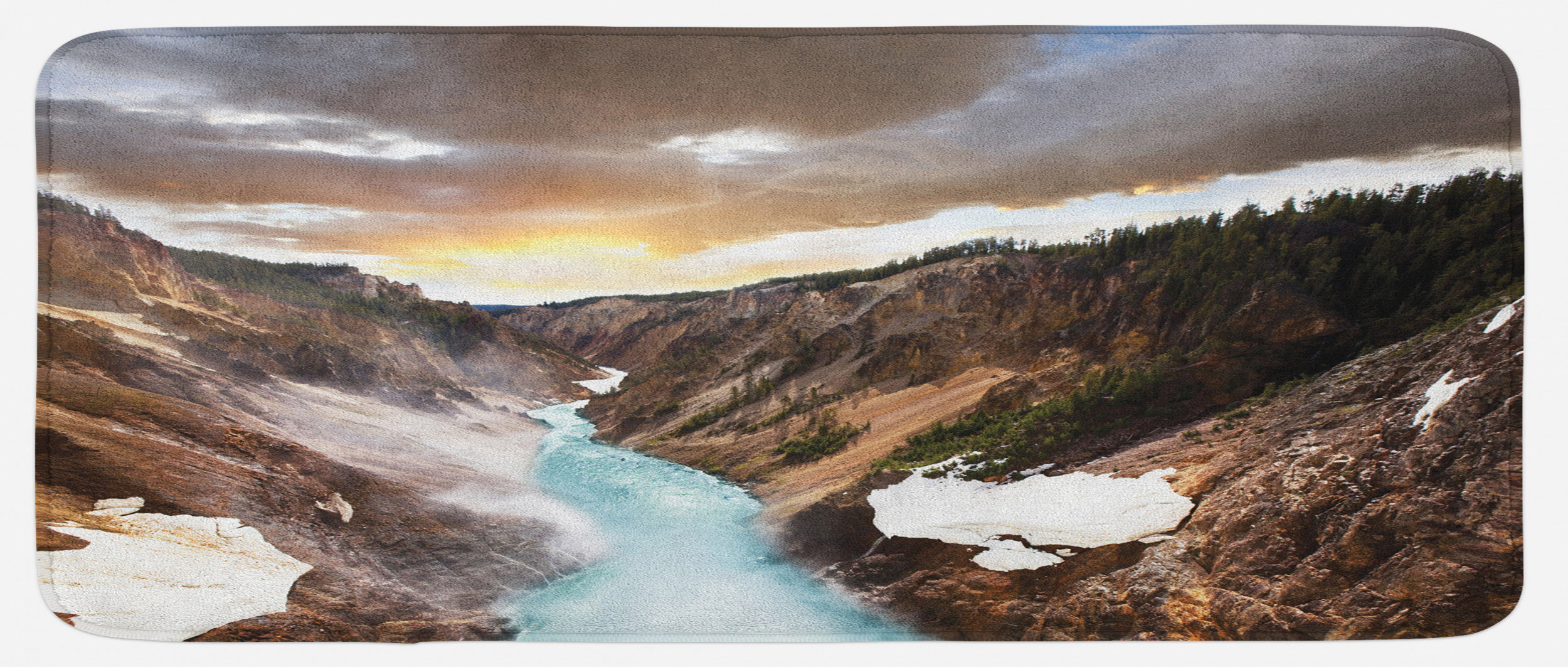 East Urban Home Yellowstone Kitchen Mat | Wayfair