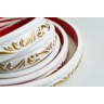 Colamo Gilded Crown White 16.4ft x1.02in x 0.28in Peel and Stick ...