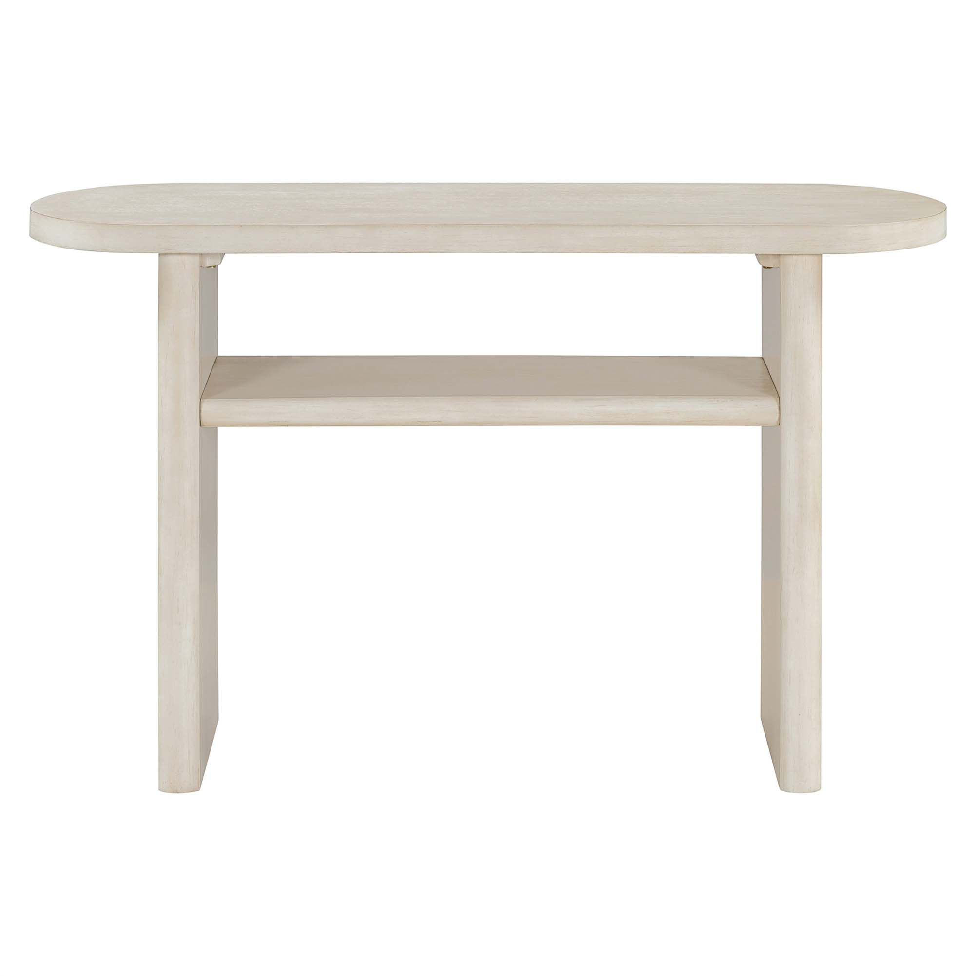 Latitude Run® Elegant Minimalist Console Table With Rounded Edges And ...