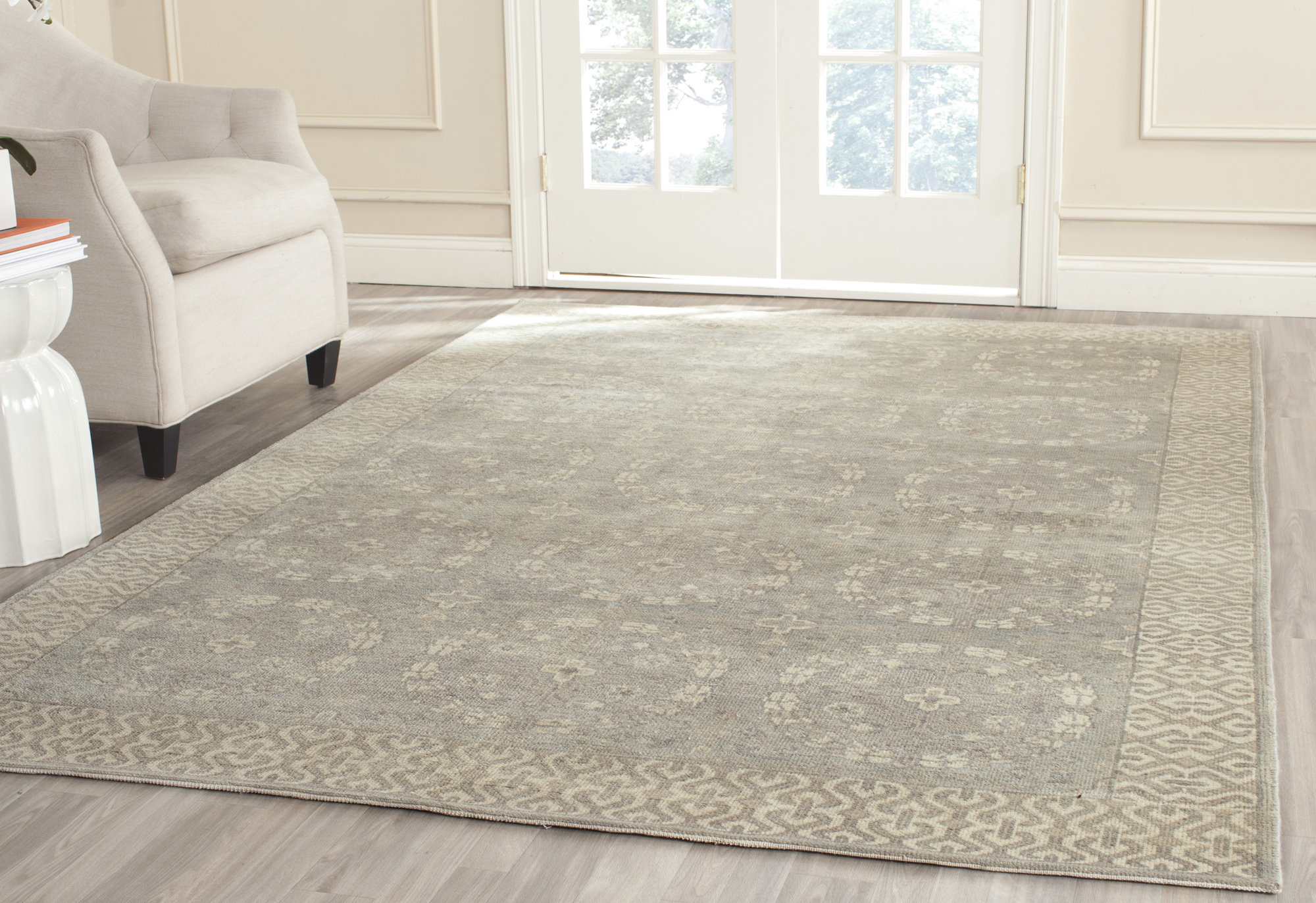 Safavieh Oushak Hand Knotted Wool Oriental Rug | Wayfair