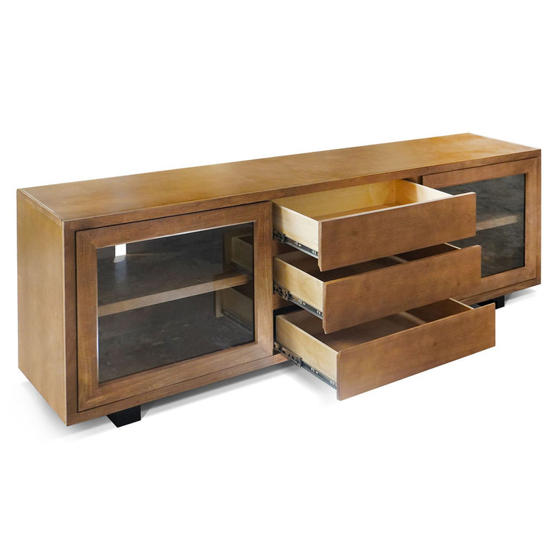 Red Barrel Studio® Acrisius 80'' Solid Wood Console Table | Wayfair