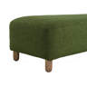 Mercer41 Versatile and Sturdy Ottoman with Plush Cushion for Relaxation ...