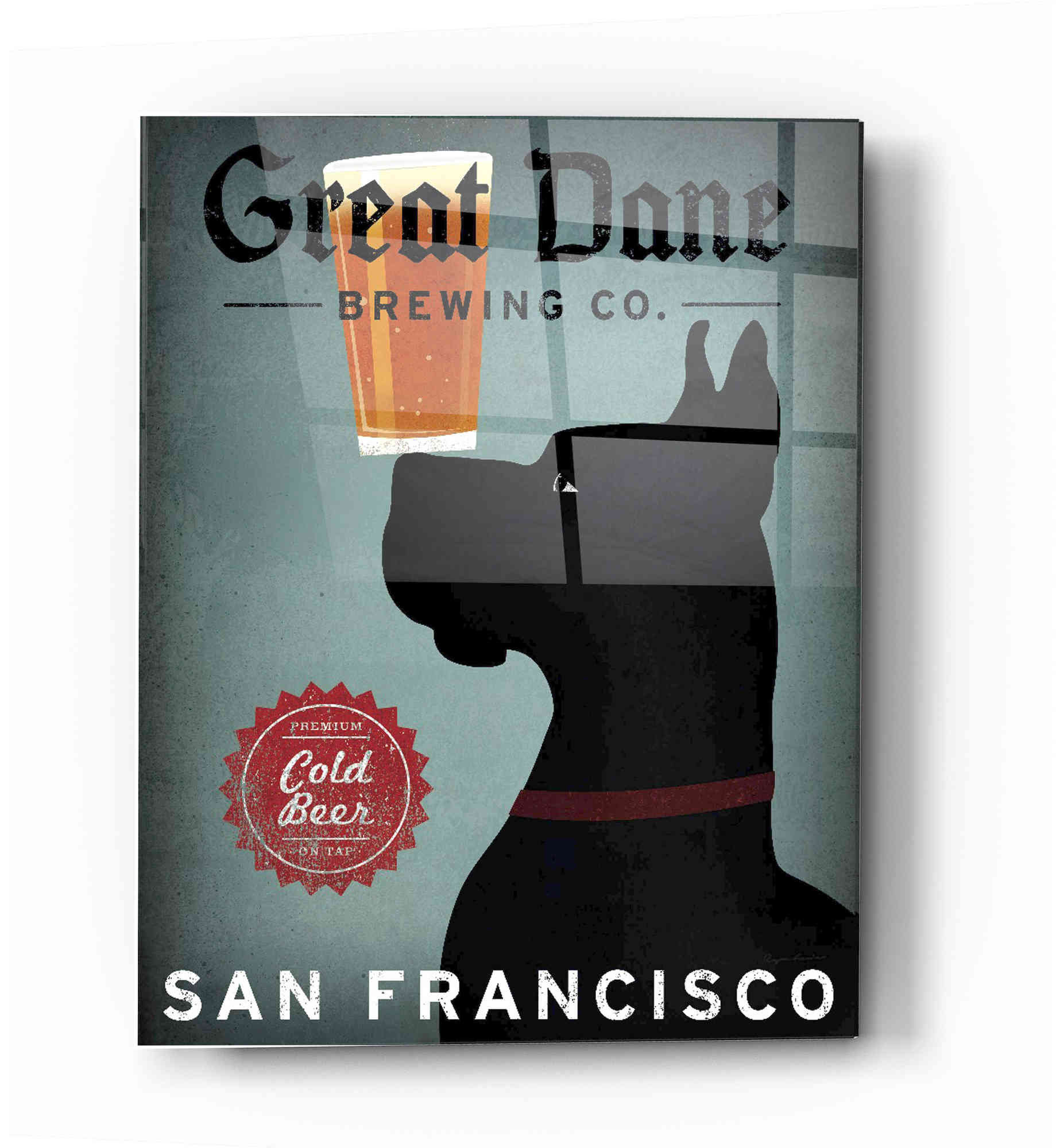 Red Barrel Studio® " Great Dane Brewing Co San Francisco " by Ryan ...