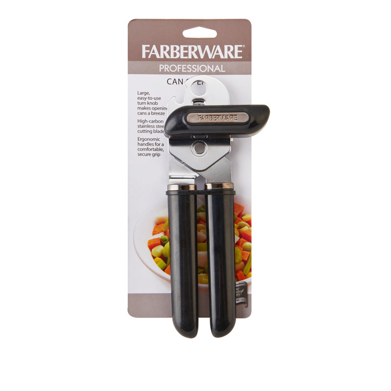 Farberware Professional Can Bottle Opener, 7.87-Inch, Black & Reviews ...