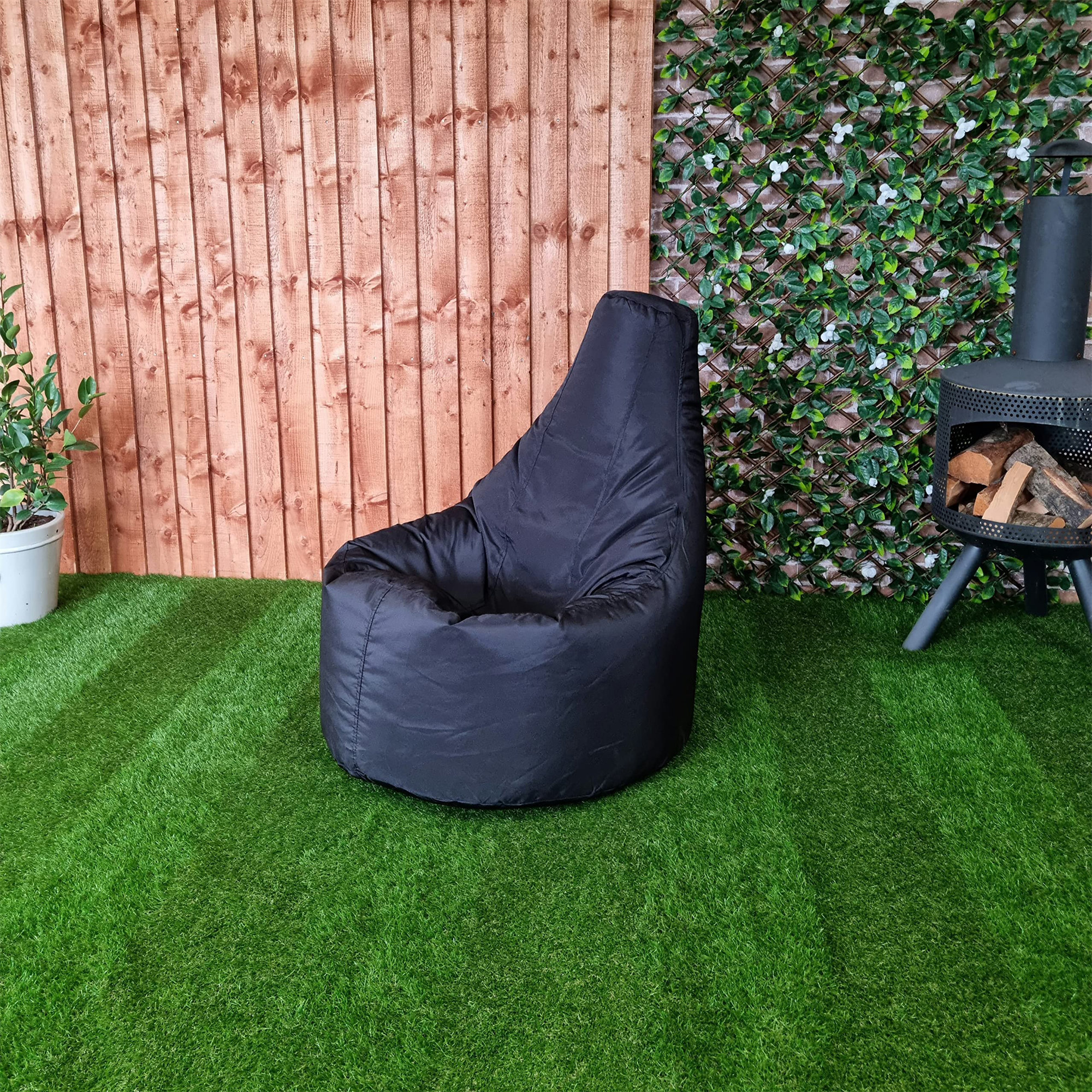 Isabelle & Max Bean Bag Chair Gaming Indoor Outdoor Weather Resistant ...