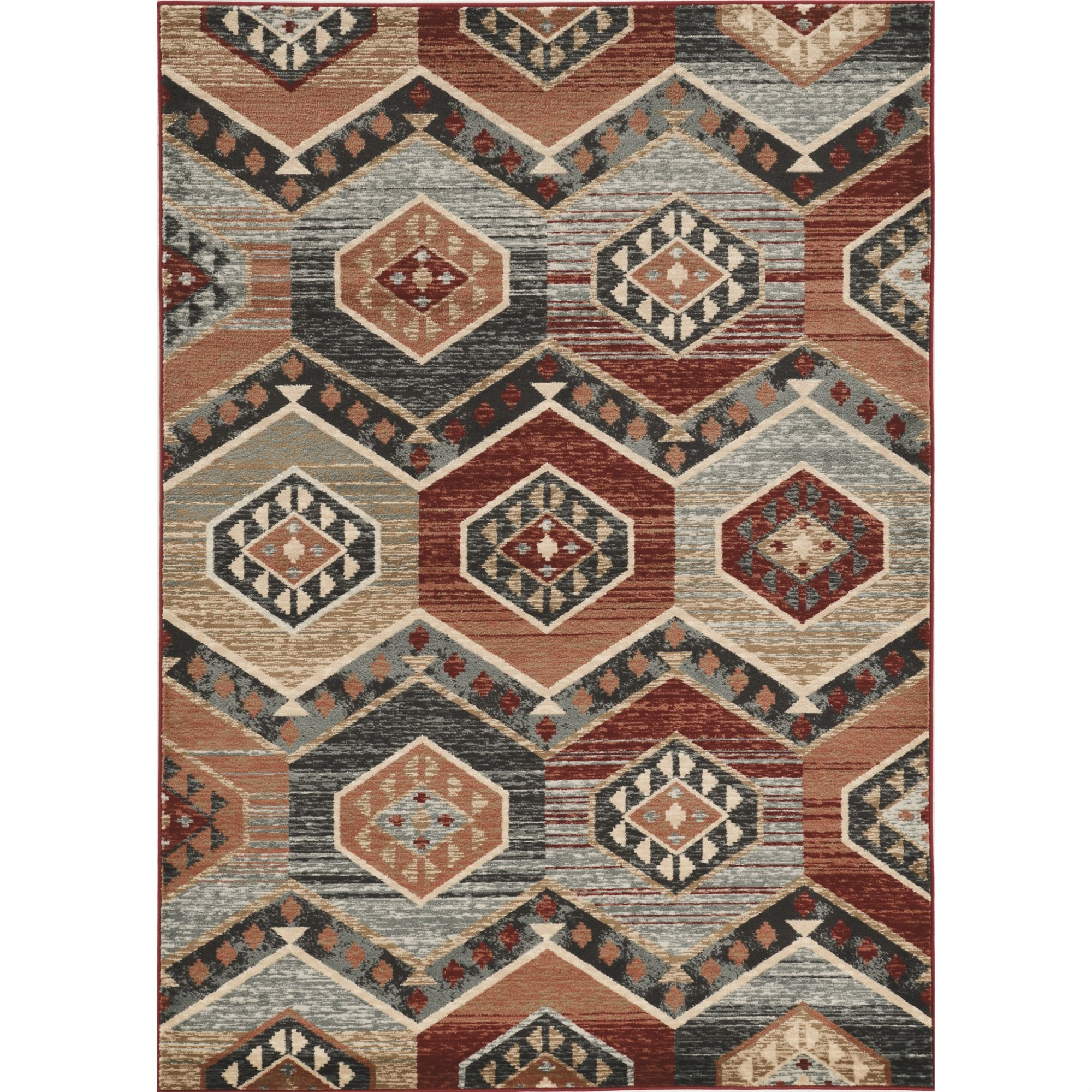 Loon Peak Theresa Southwestern Red Area Rug & Reviews - Wayfair Canada