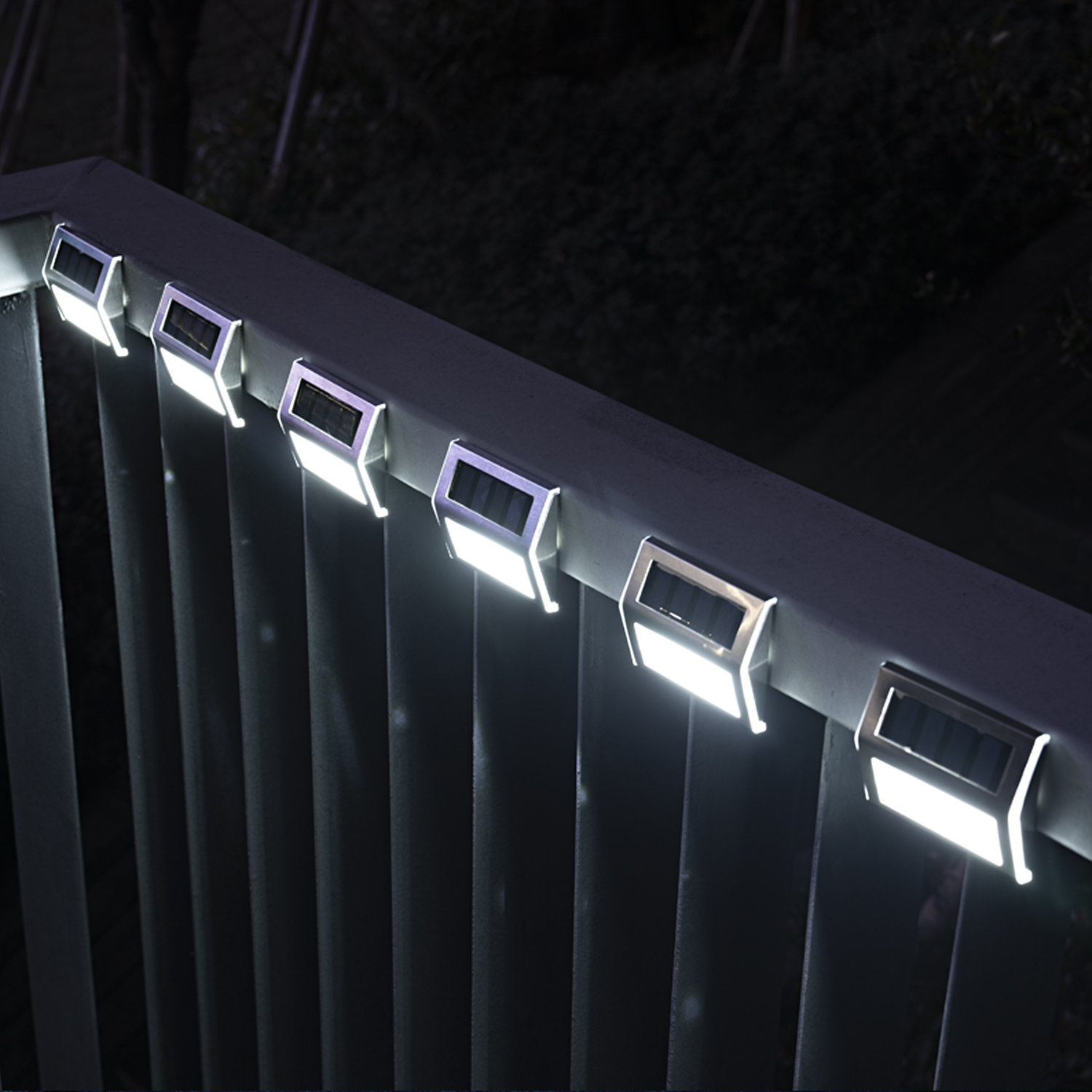 gigalumi Silver Solar Powered Integrated LED Step Light & Reviews | Wayfair