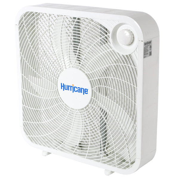 Hurricane 20" Classic Series Floor Box Fan with 3 Speed Settings, 2 ...