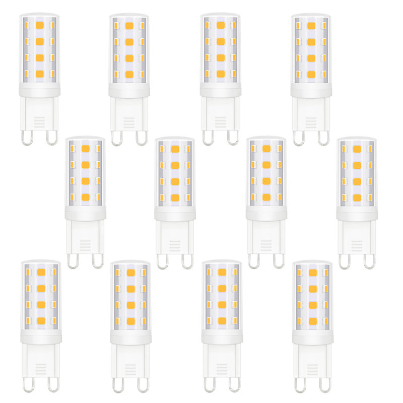 WELLHOME 40 Watt Equivalent G9 G9/Bi-pin Dimmable LED Bulb & Reviews ...
