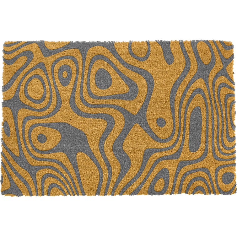 Metro Lane Andelynn Paint Swirls Kitchen Mat | Wayfair.co.uk