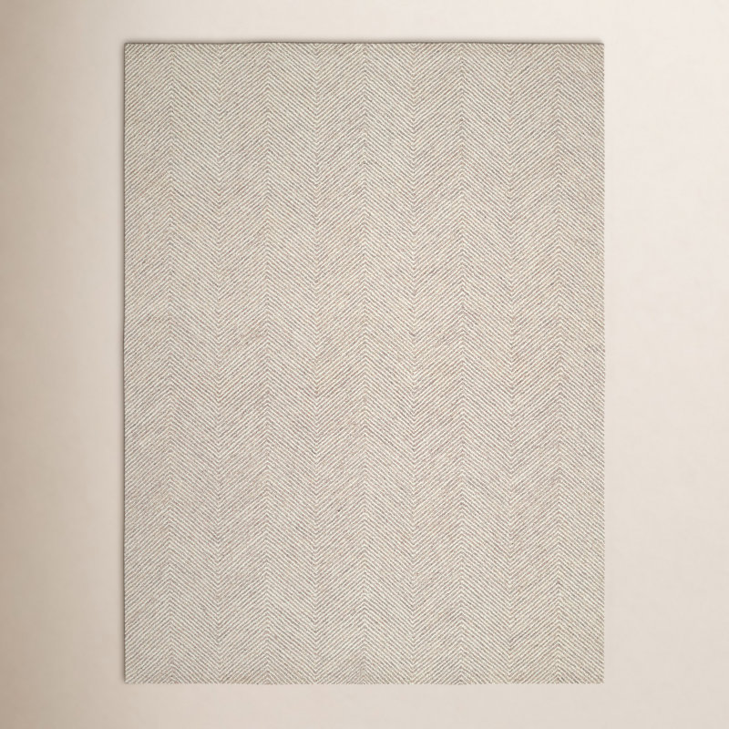 Birch Lane™ Wheaton Wool Chevron Indoor Rug & Reviews | Wayfair