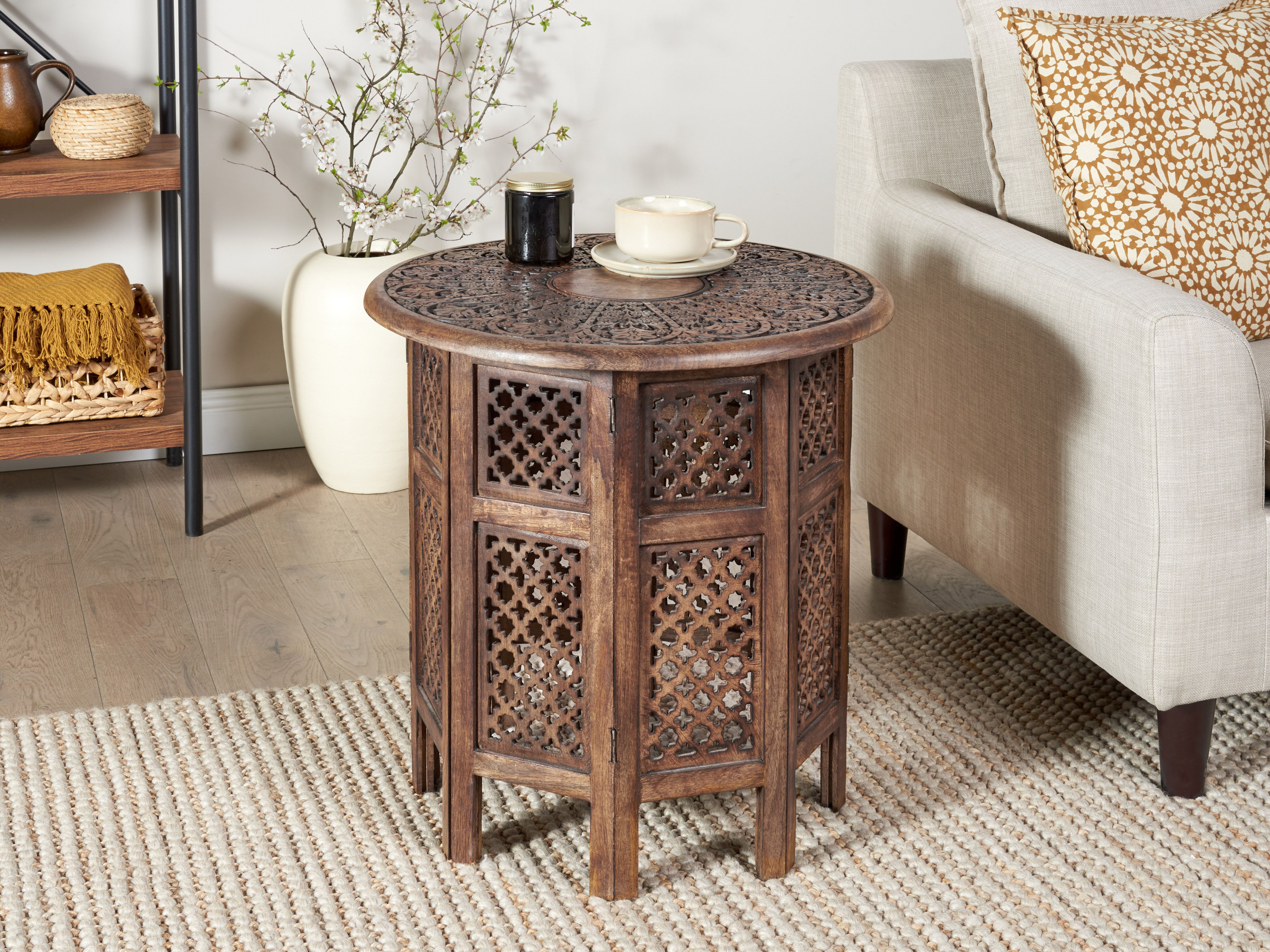 Latitude Vive Bjarte Solid Wood Frame End Table | Wayfair.co.uk