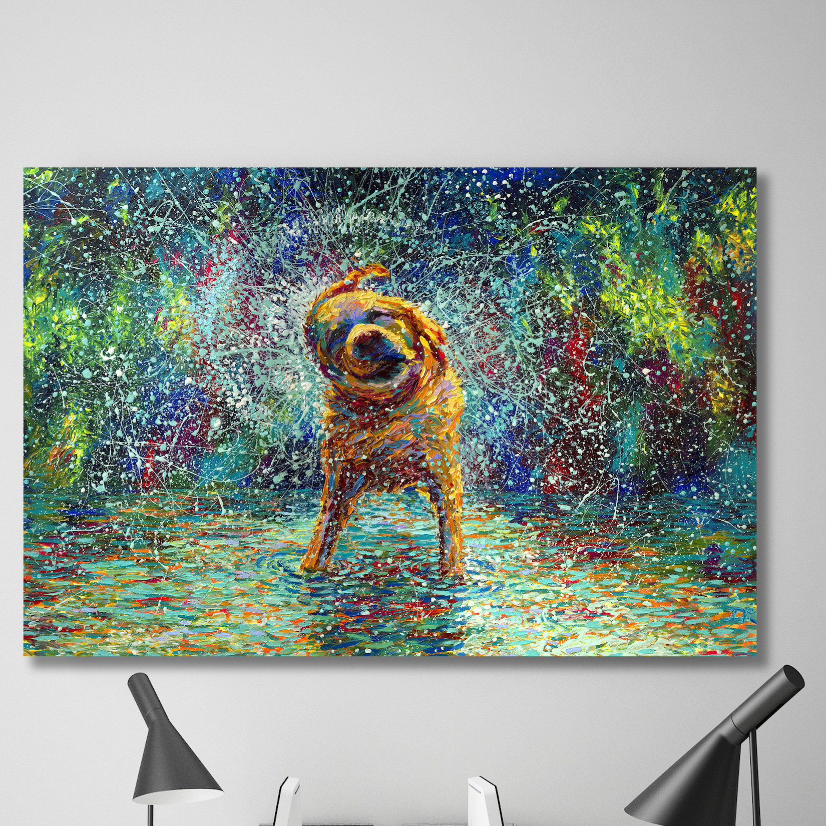 The Twillery Co. 'Shakin' Jake' Wrapped Canvas Print on Canvas ...