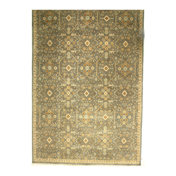 Creative Touch Group Hand-Knotted Light Blue Rug | Wayfair