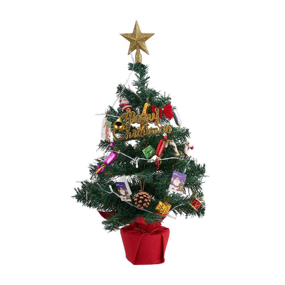 The Seasonal Aisle Small tabletop mini Christmas tree | Wayfair.co.uk
