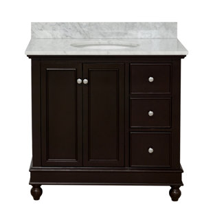 Farmhouse & Rustic Brown Bathroom Vanities | Birch Lane