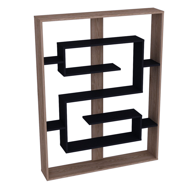 Latitude Run® Geometric Bookcase | Wayfair