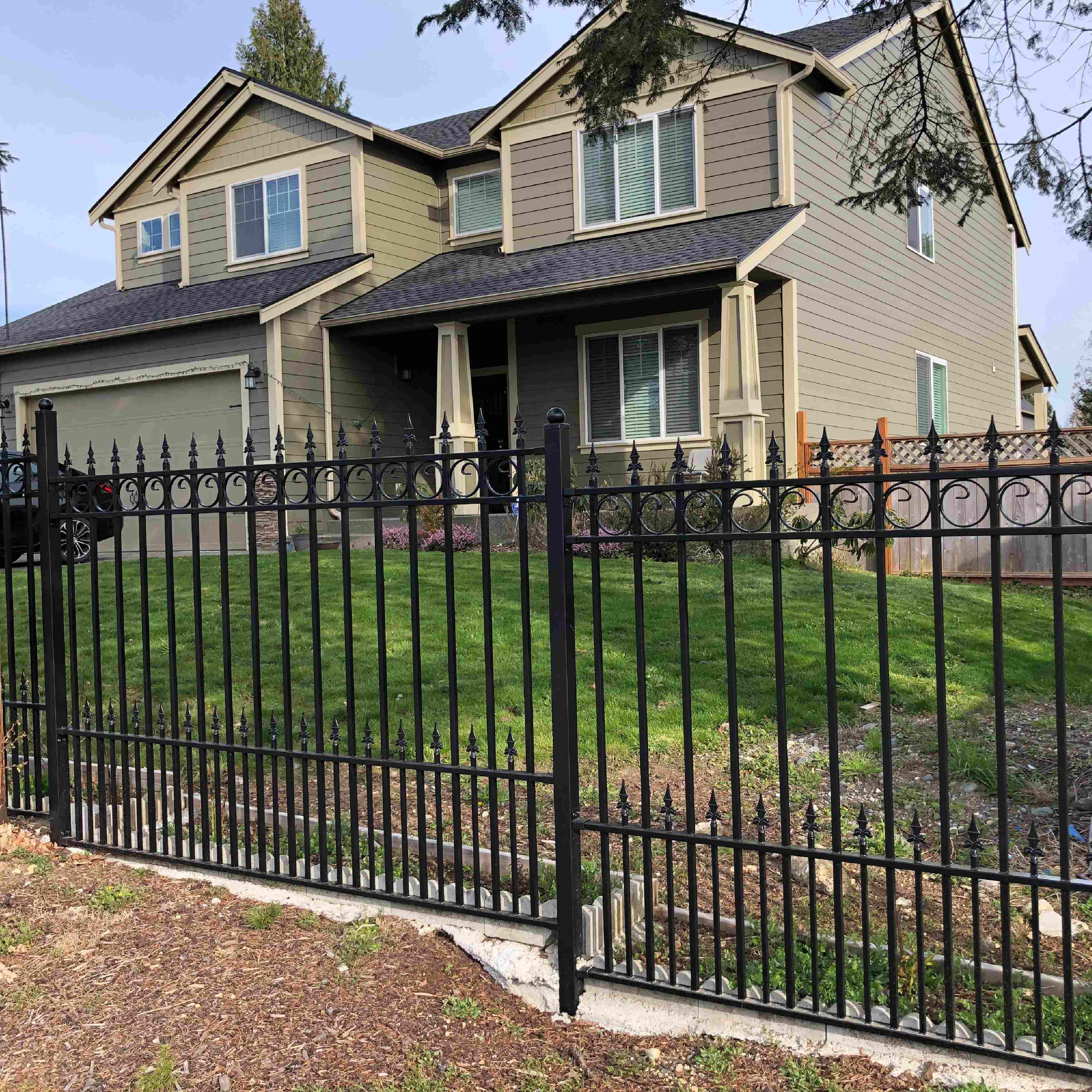 ALEKO 60'' H x 192'' W Metal Fencing Kits | Wayfair