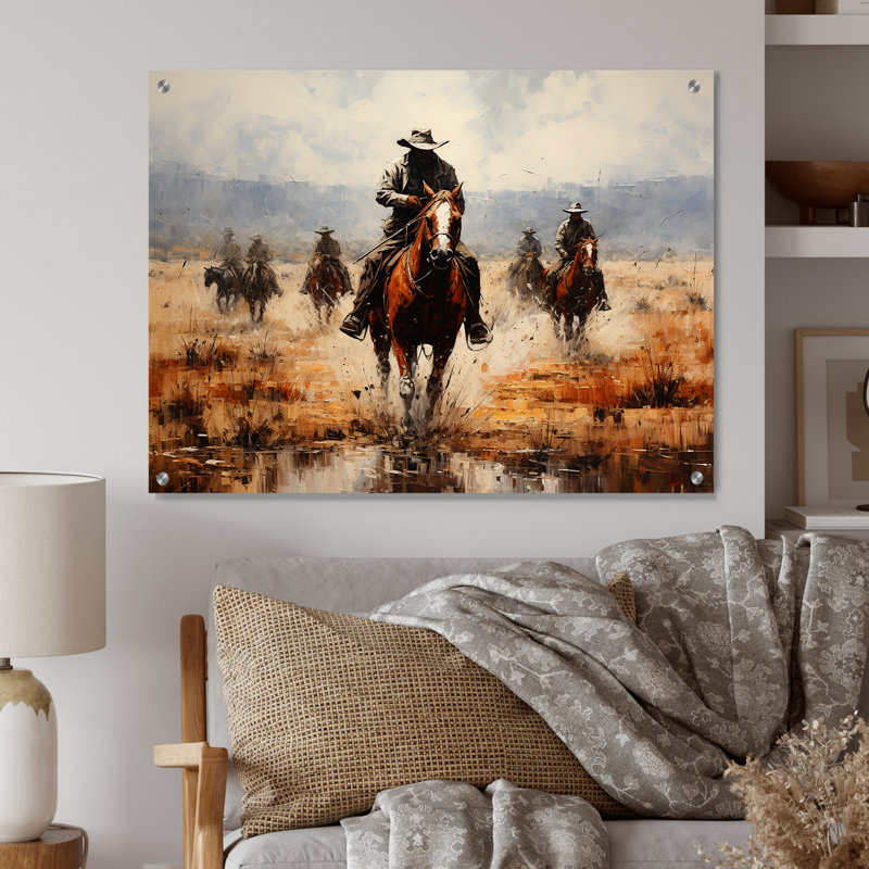 Union Rustic Western Dust And Grit II - Western Acrylic Wall Art Decor ...