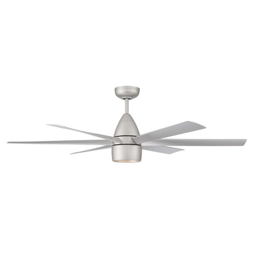 Angled Extremely Large Room Ceiling Fans With Lights You'll Love | Wayfair