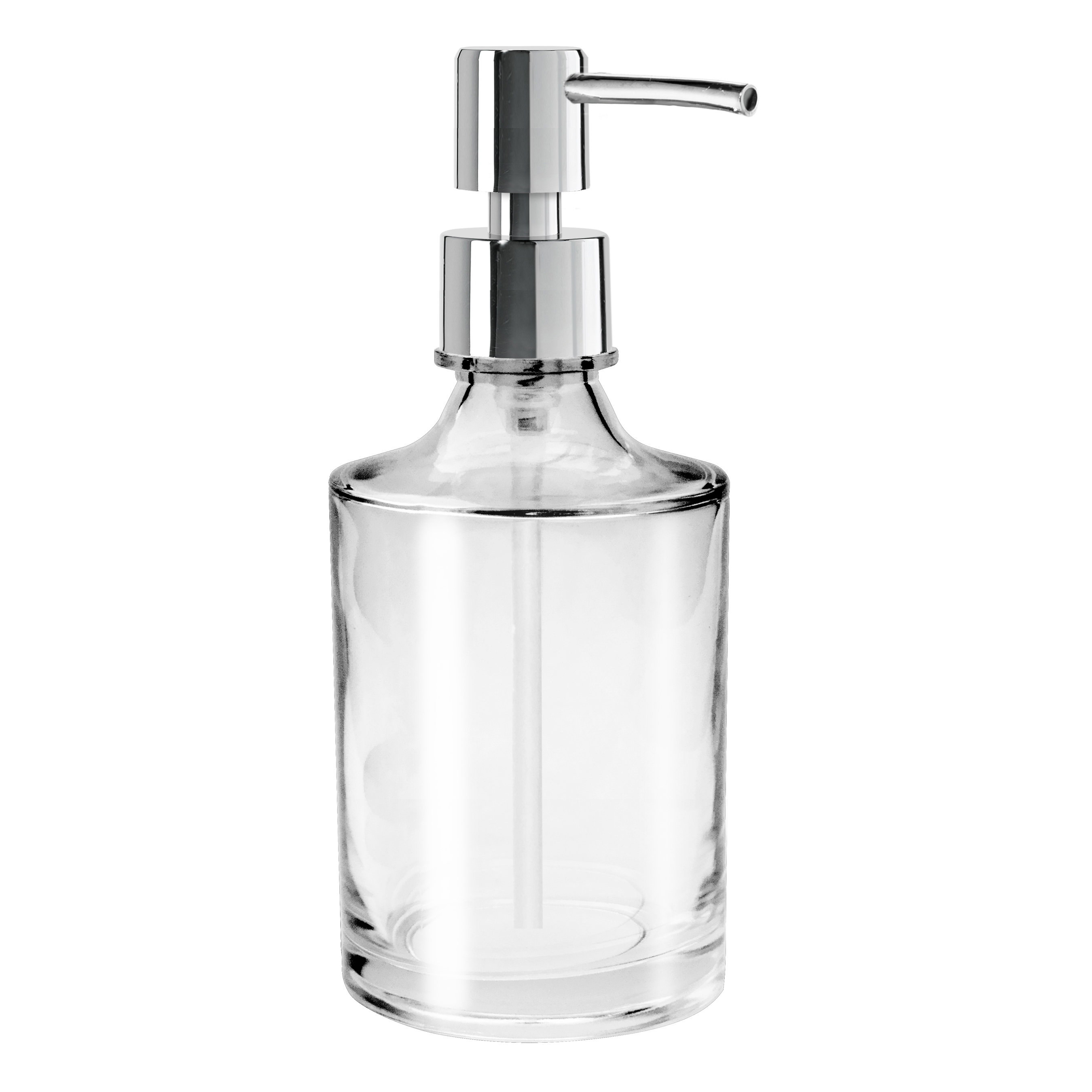 Oggi 10 oz Round Soap Dispenser - Chrome Pump | Wayfair