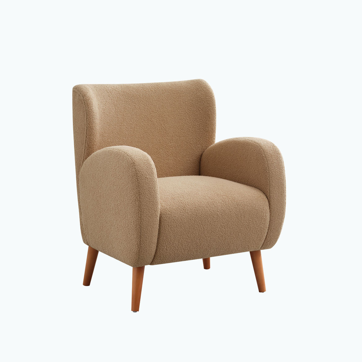 George Oliver Round Arm Wing back Chair | Wayfair