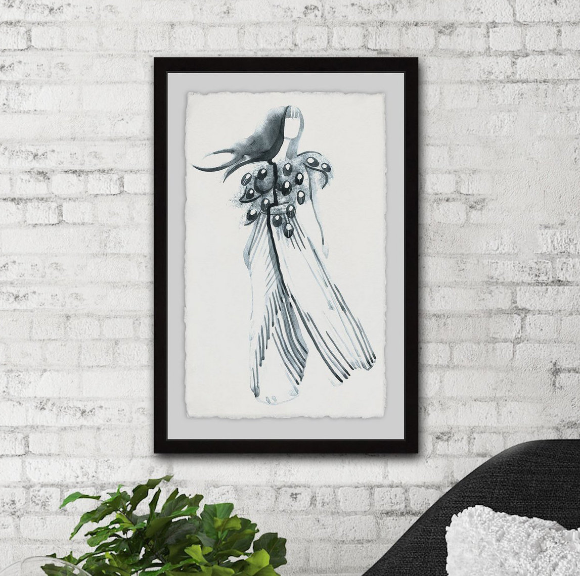 House of Hampton Enchanted Damsel - Picture Frame Painting Print ...