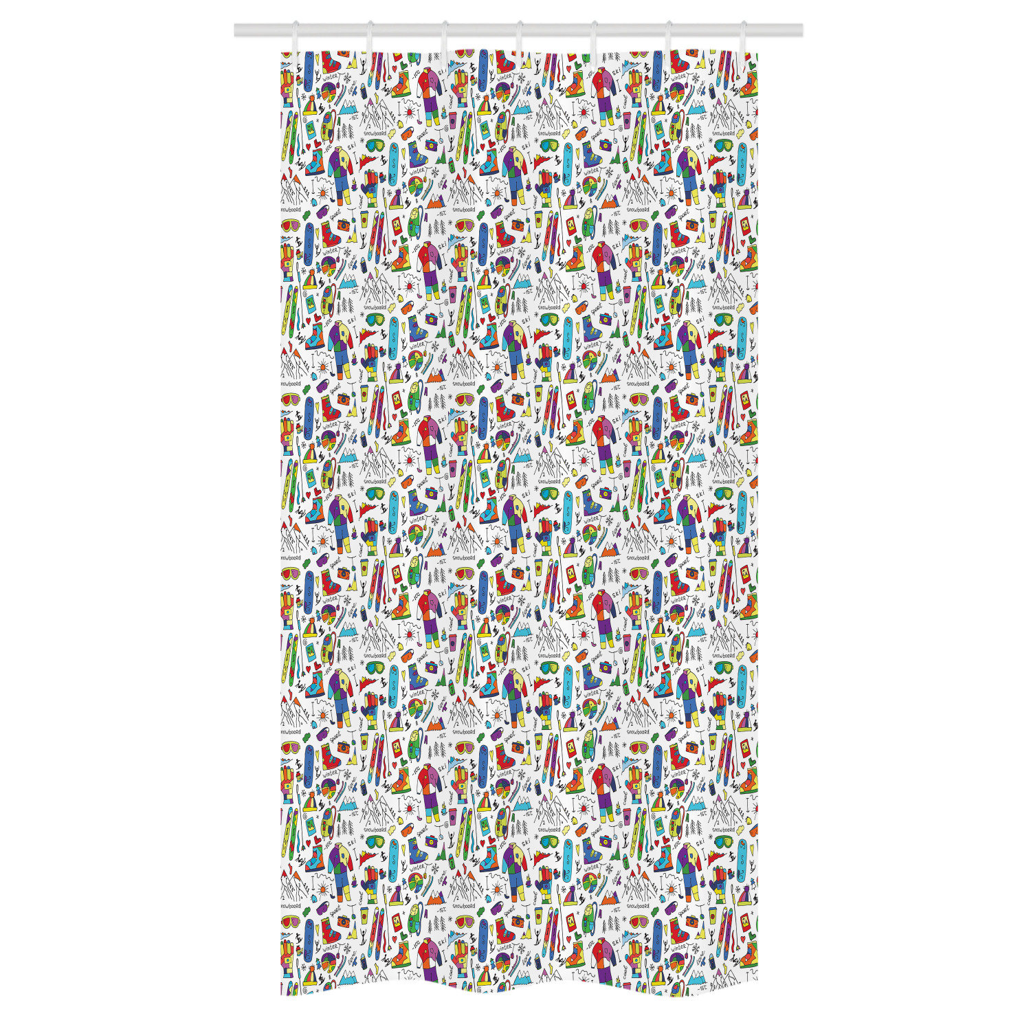 East Urban Home Engelmar Geometric Shower Curtain | Wayfair